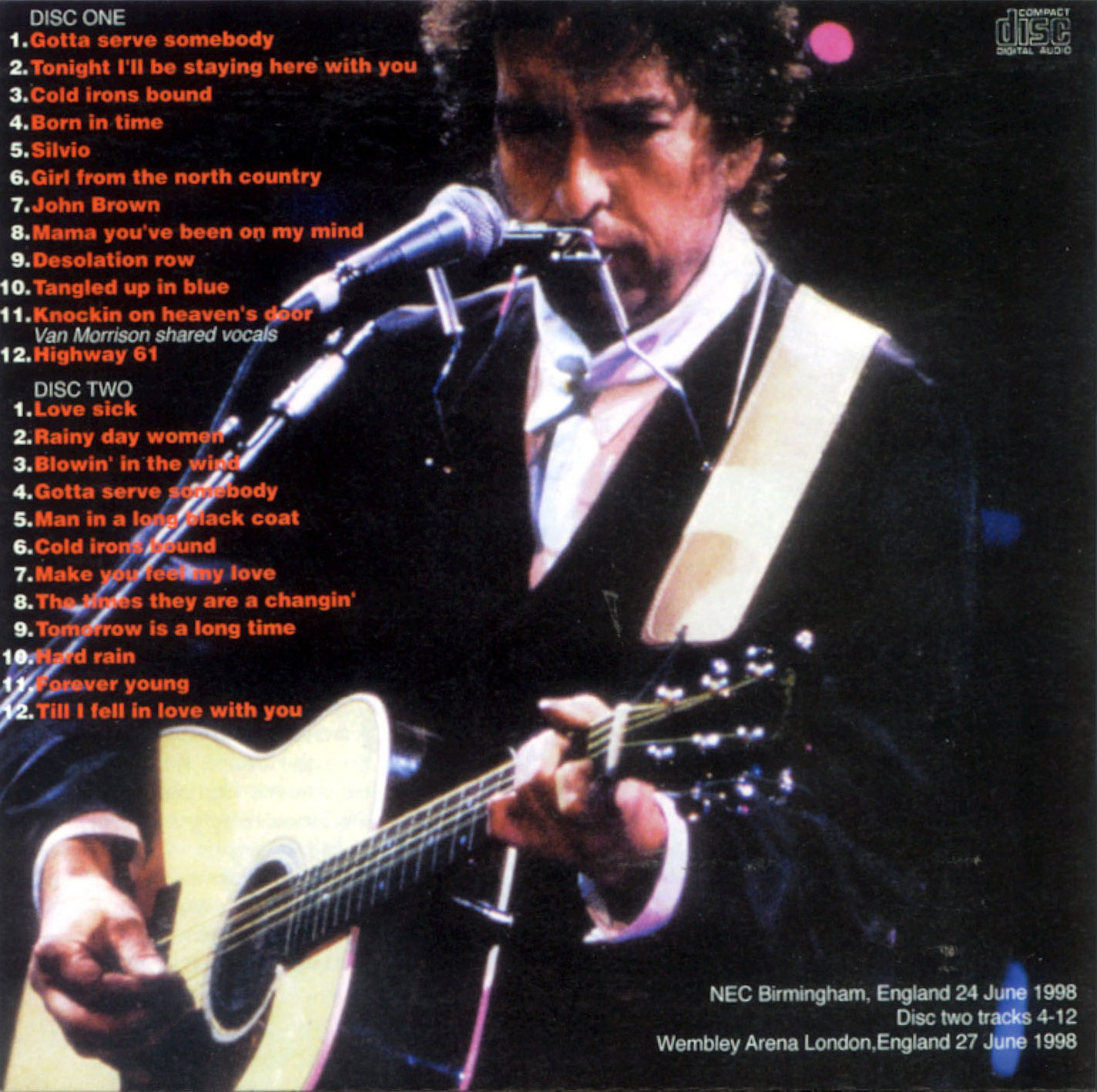 Bootleg CD artwork "B"